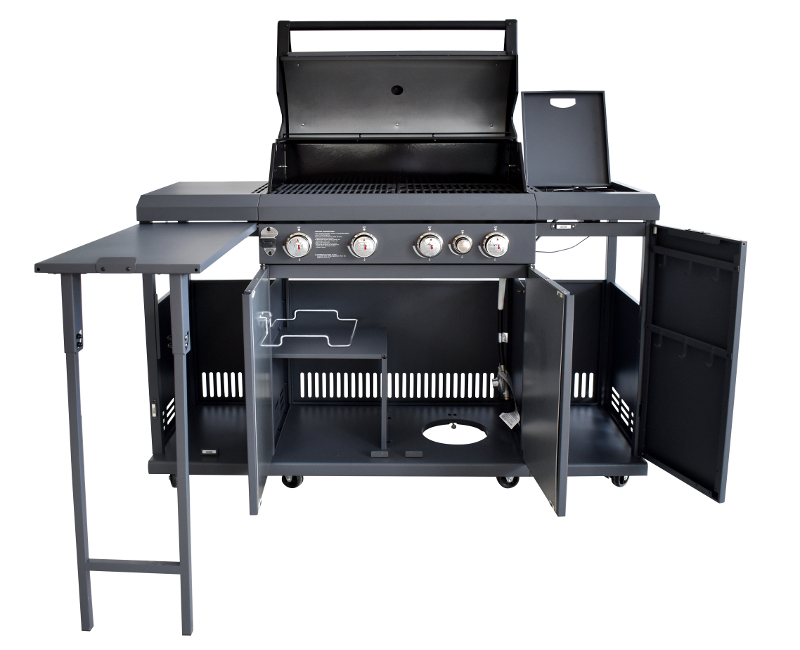 Rustler Four Gray | Brand-Man Grill