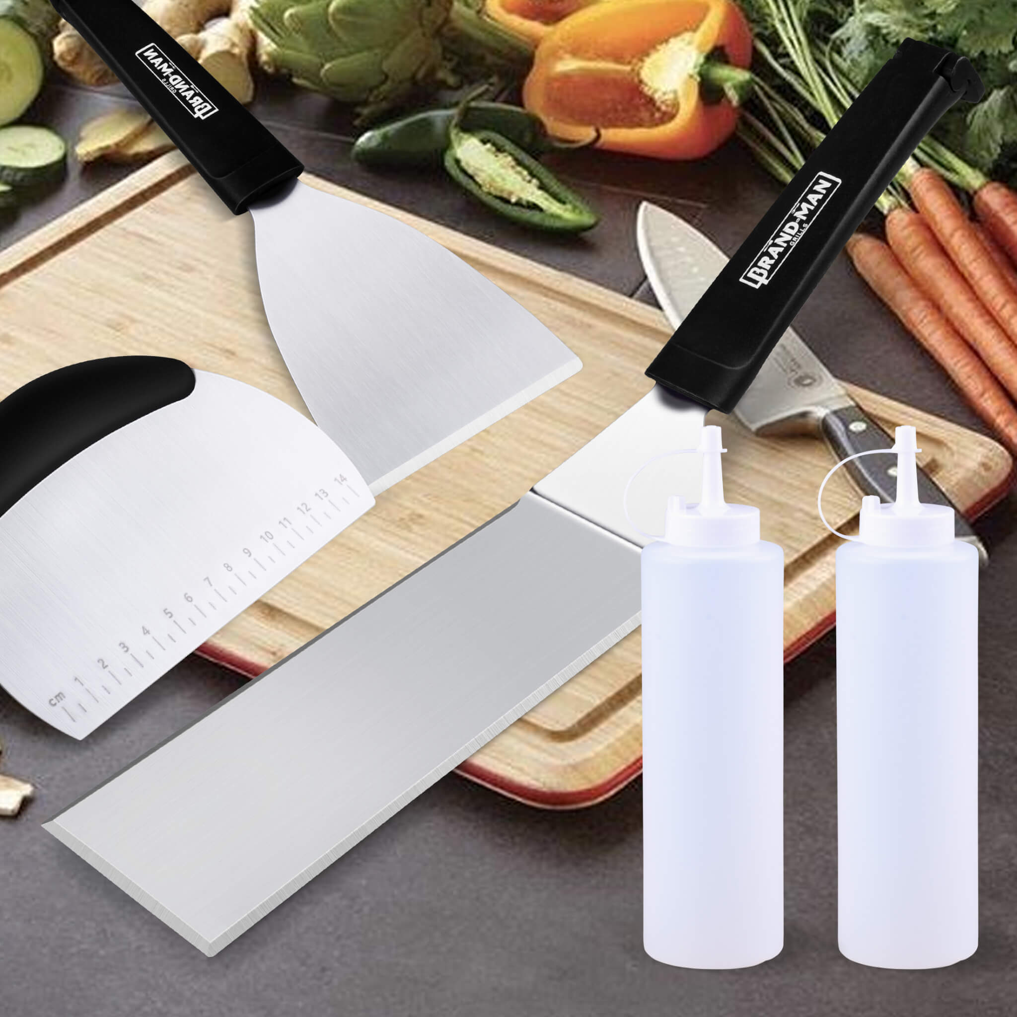 Griddle Kit Slide- 8 | Brand-Man Grill